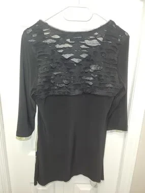 Bali | Tops | Bali Black Tunic Top | Poshmark